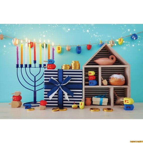 Rosh Hashanah Backdrop Photography Jewish New Year Party r Hy Food ...