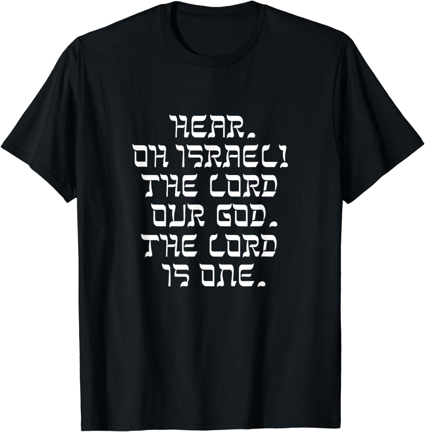 Rosh Hashanah Feast Trumpets Shema Israel Blessing T-Shirt mens t shirt ...
