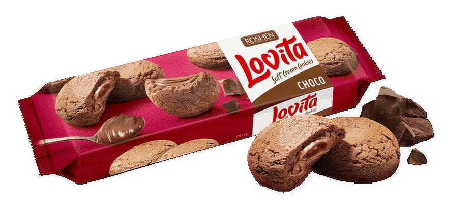 Roshen | Butter Cookies | "Lovita" | Choco-Cream Filling | 127g | 4.4 ...