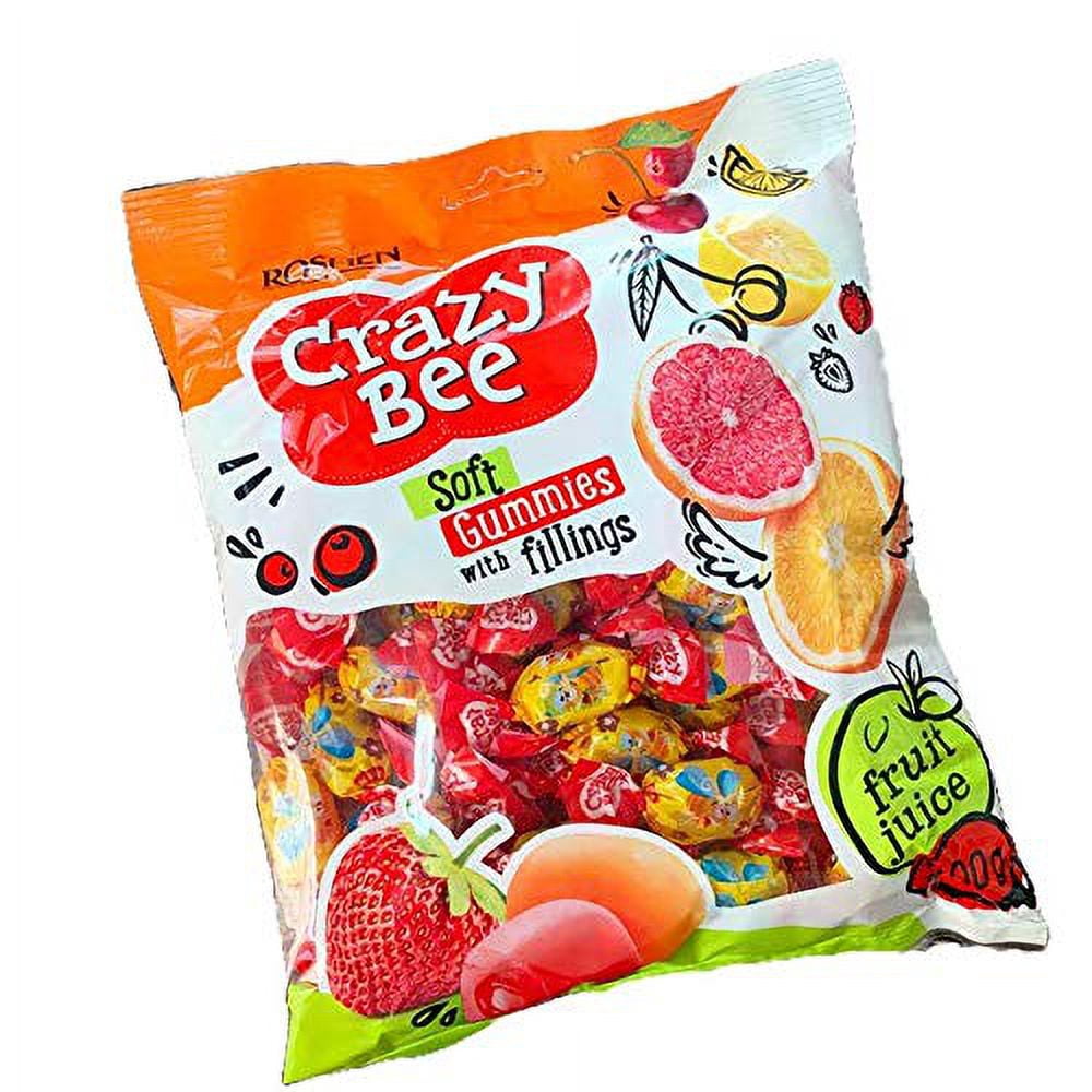 Roshen Crazy Bee Jelly AIF9 Candy with Fruity Filling, Made with 6 ...