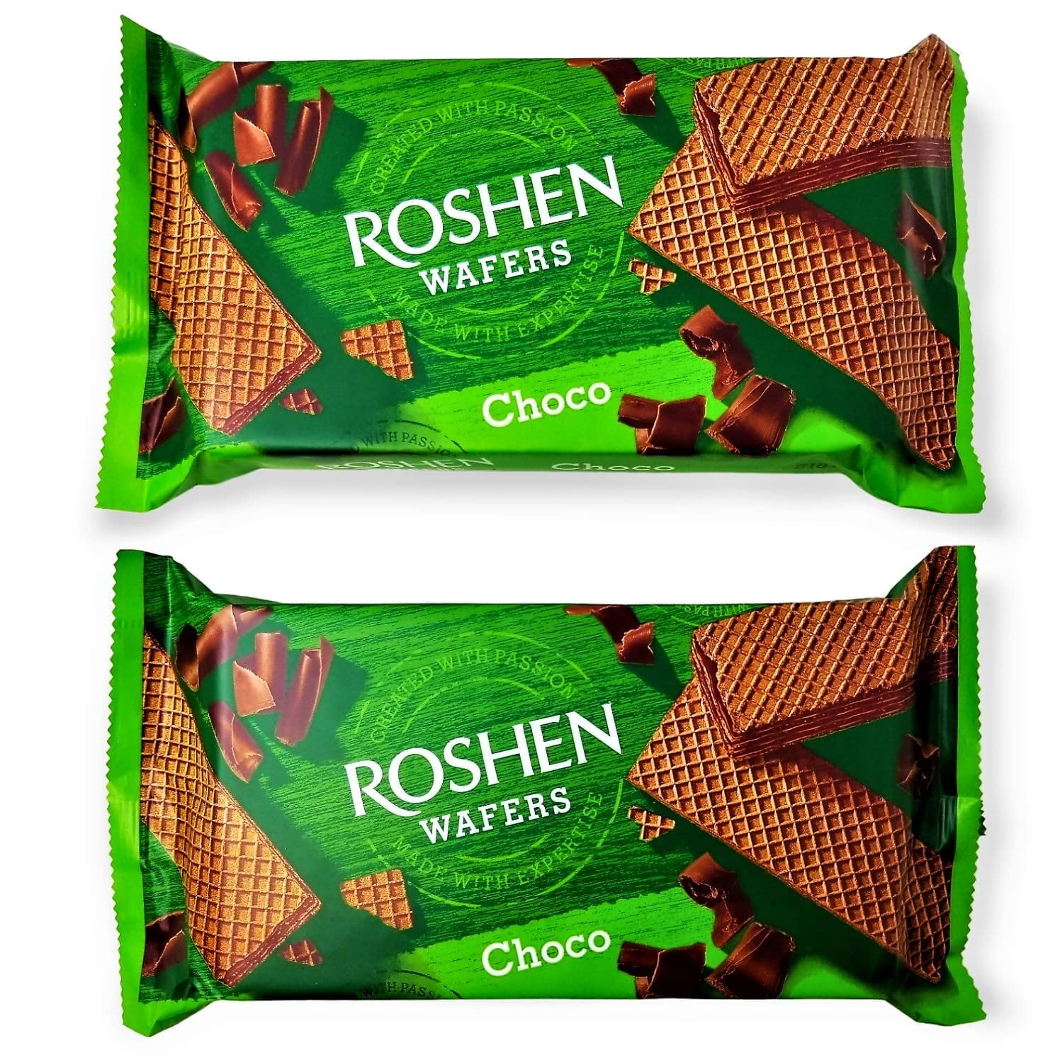 Roshen Crispy Flavorful Choco, Cocoa Wafers Layered with Cocoa Filling ...