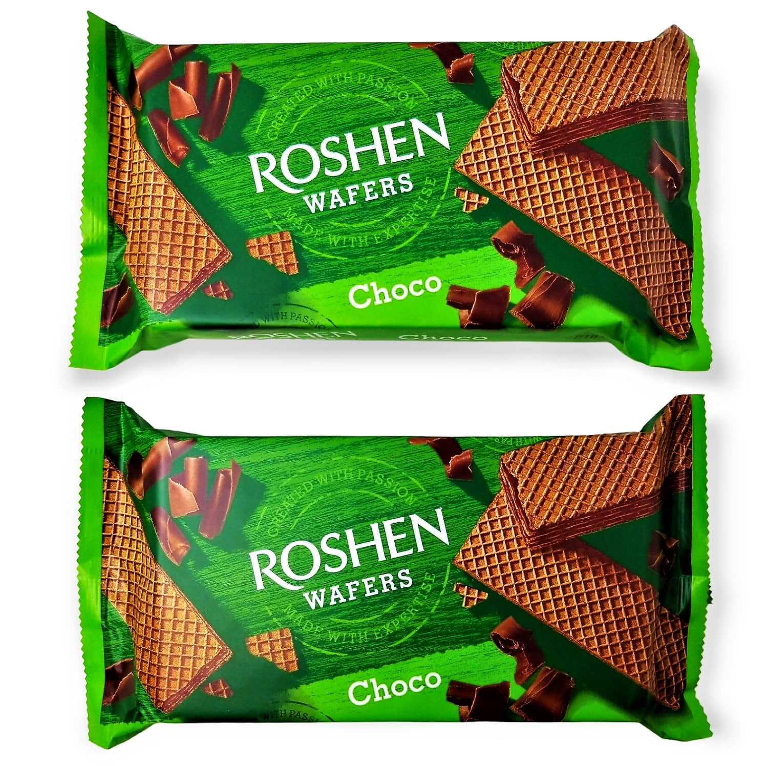 Roshen Crispy Flavorful Choco, Cocoa Wafers Layered with Cocoa Filling ...