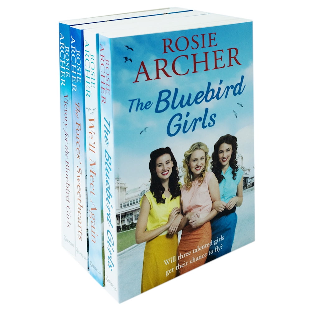 Rosie Archer The Bluebird Girls Collection 4 Books Set (We'll Meet ...