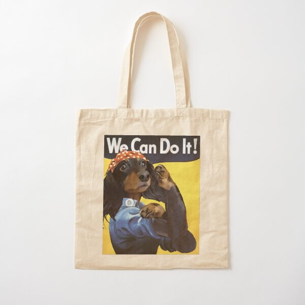 Ruby The Riveter Cotton Tote Bag Canvas Tote Bag, Family Gift For ...