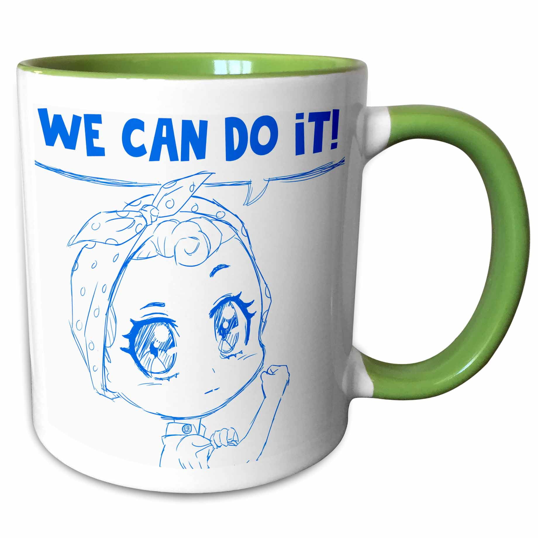 3drose, Rosie the Riveter Reimagined Chibi Style Original Artwork Anime ...