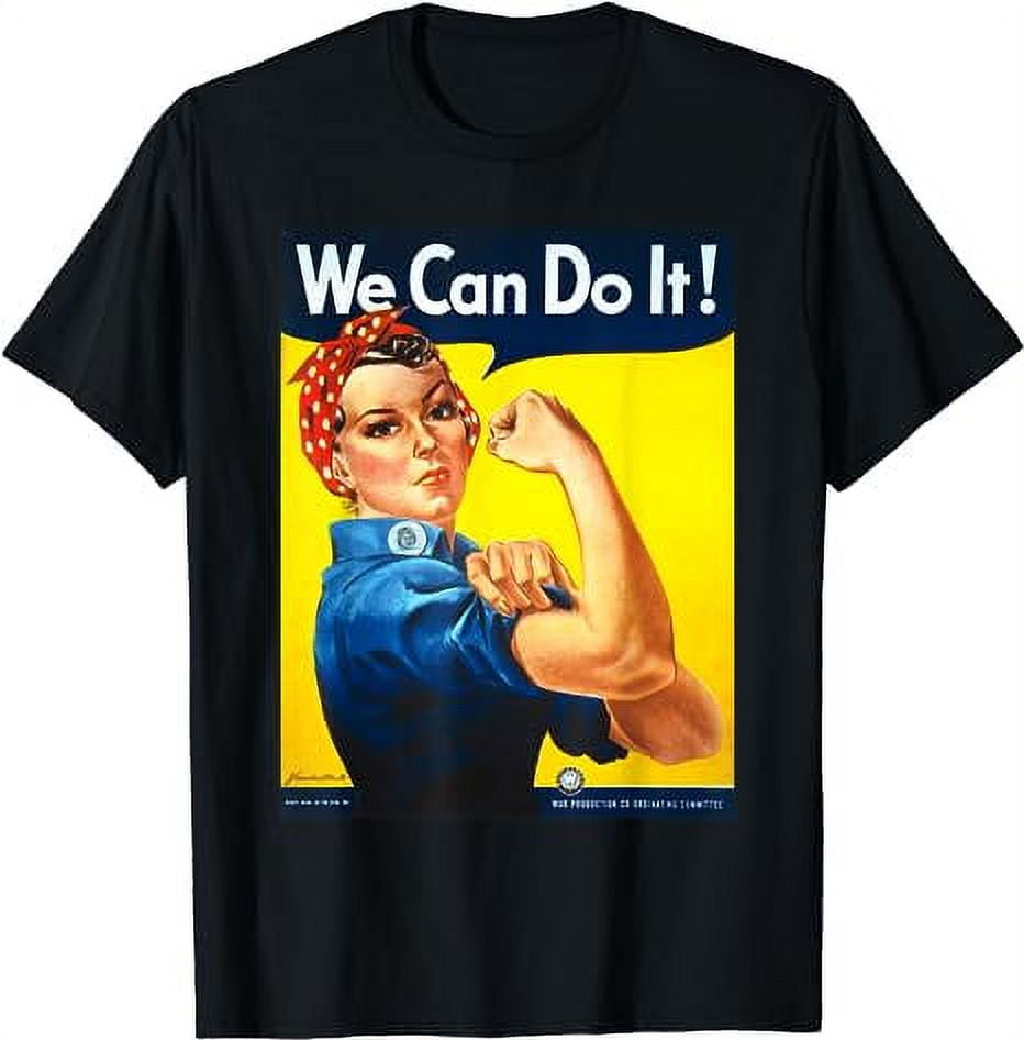 Rosie The Riveter TShirt - Walmart.com
