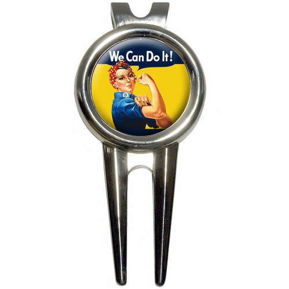 Rosie The Riveter - War Poster Golf Divo - Walmart.com