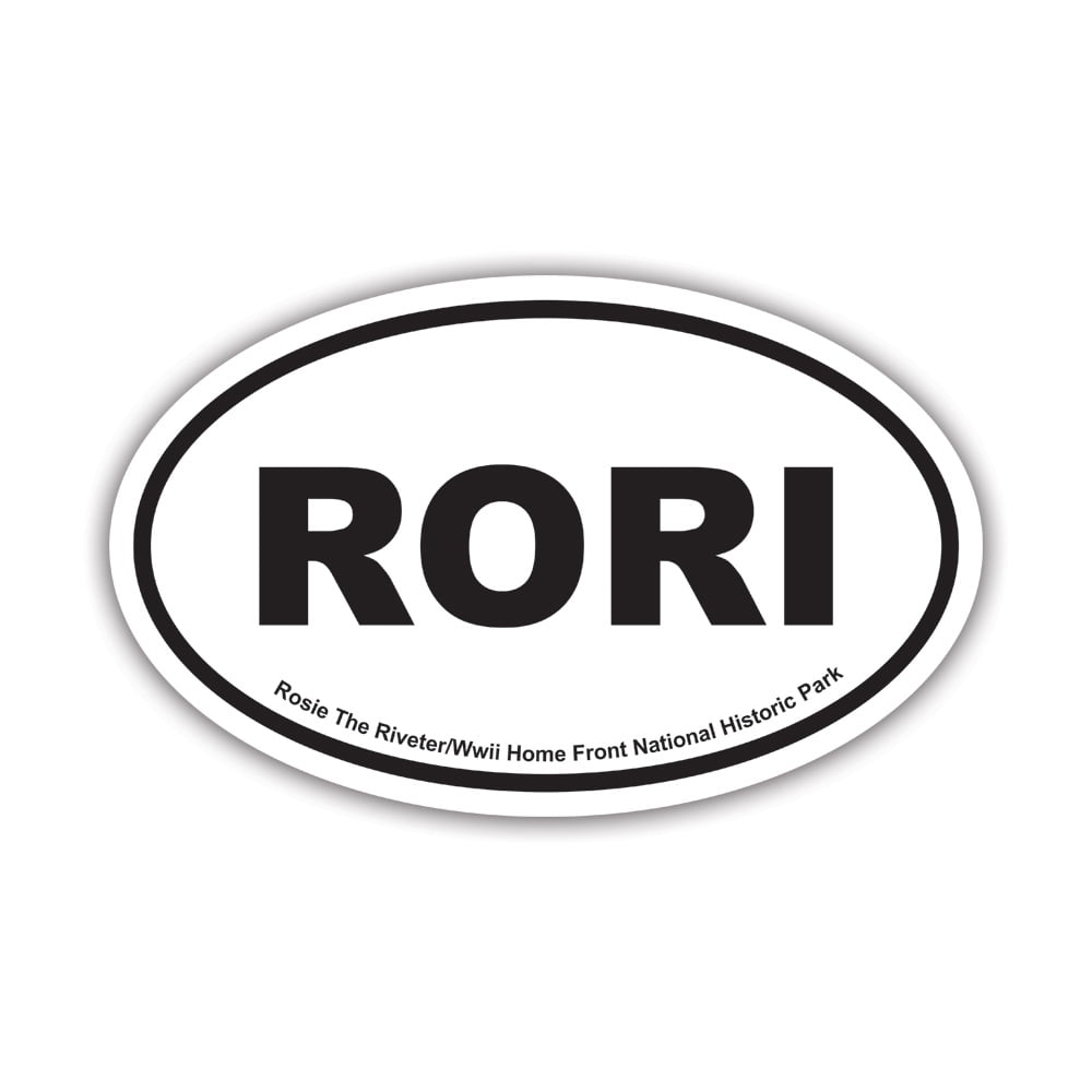Rosie The Riveter/Wwii Home Front National Historic Park RORI Oval ...