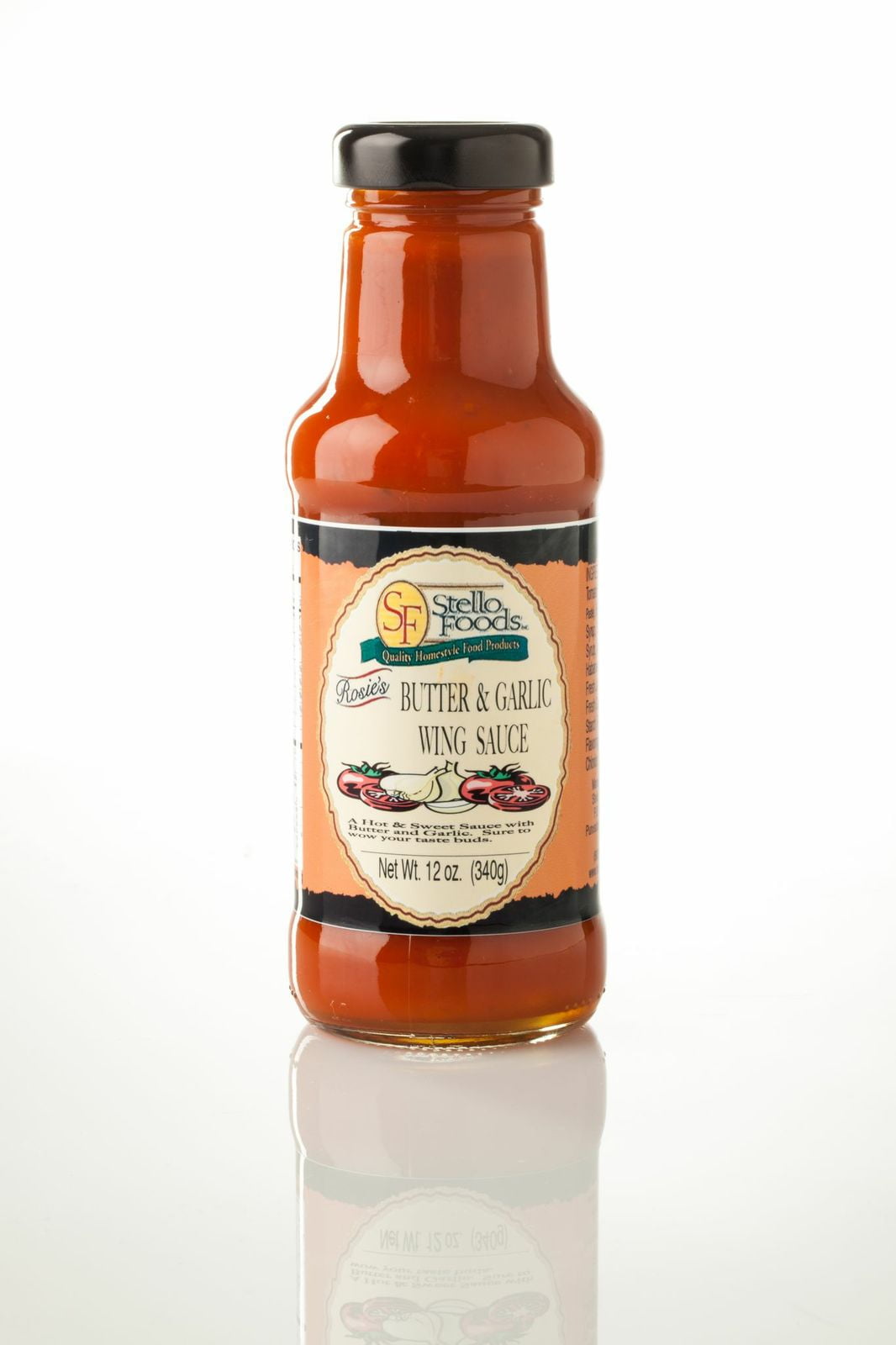 Rosie's Butter & Garlic Wing Sauce-12oz - Walmart.com