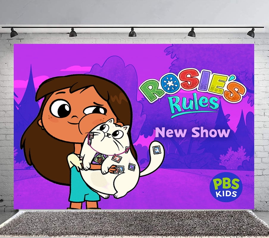 Rosie's Rules Backdrop Banner Party Supplies Poster Movie Theme ...