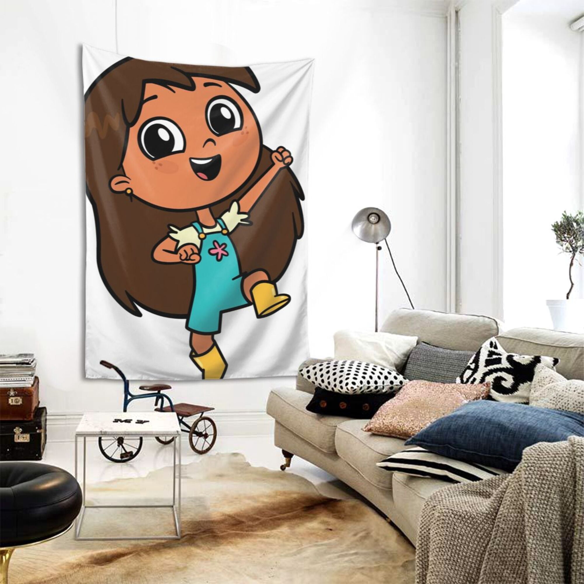 Rosie's Rules Cartoon Tapestry Large Wall Art Tapestries Background ...