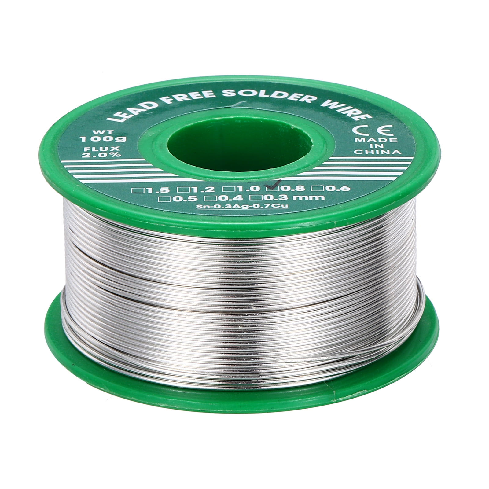 Rosin Core Solder, 100g Tin Solder Wire Flux Core Solder 0.8mm for ...