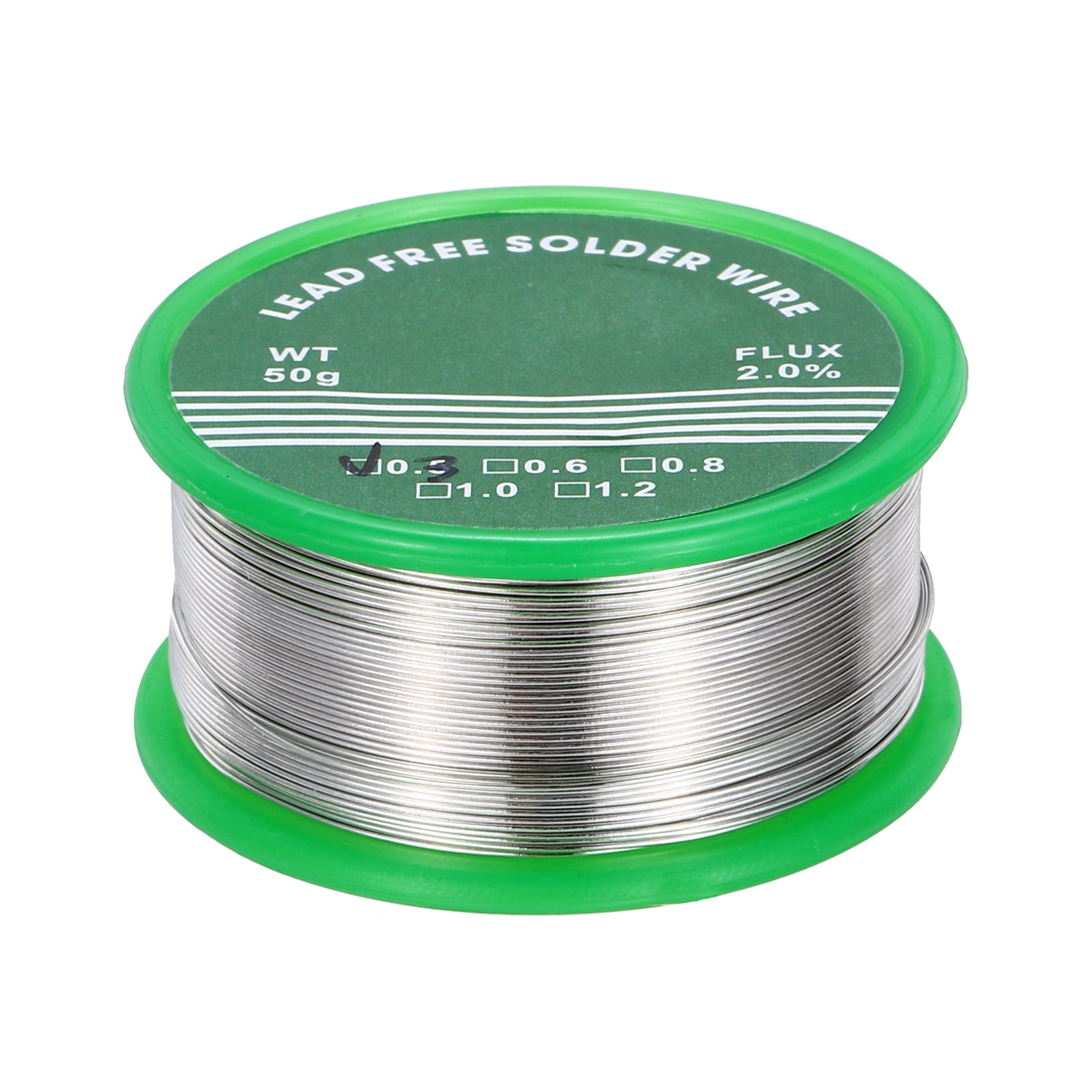 Rosin Core Solder, 50g Tin Solder Wire Flux Core Solder 0.3mm for ...