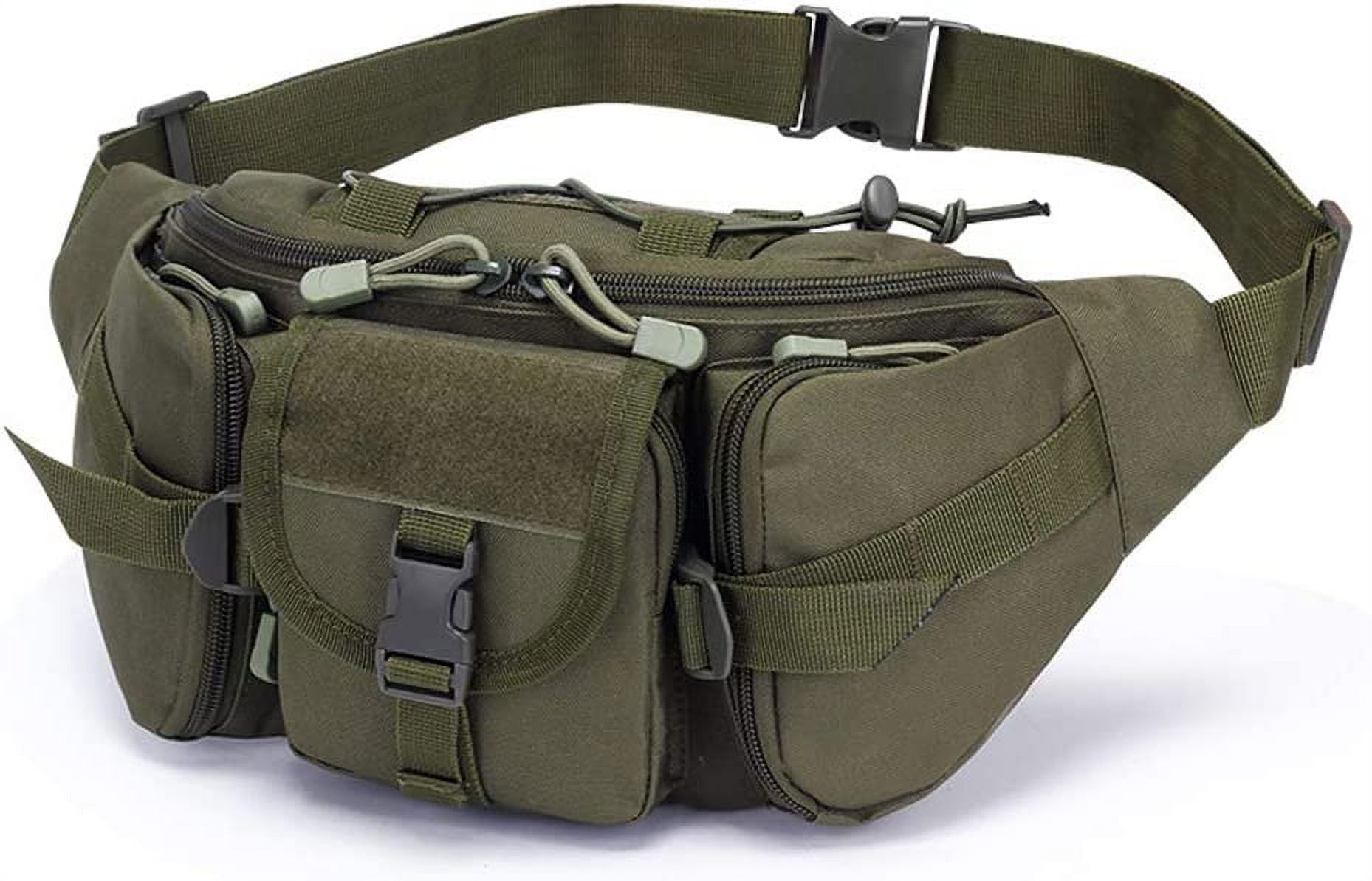 RosinKing Tactical Waist Pack Portable Fanny Pack Outdoor Hiking Travel ...