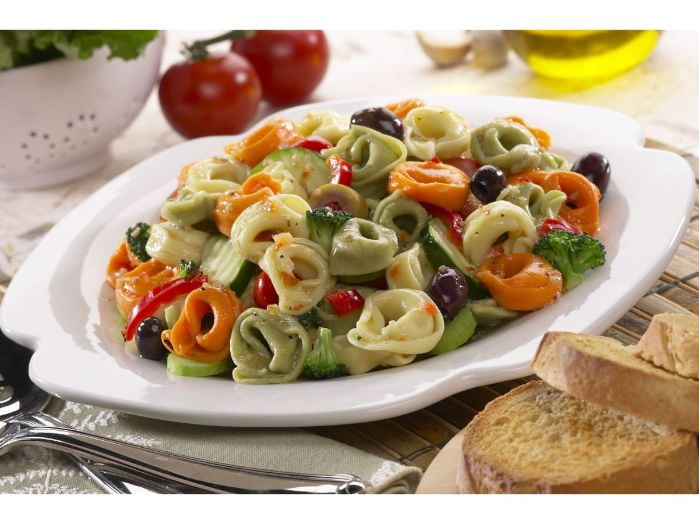 Rosina Food Tri Color Cheese Tortellini Pasta 5lbs (PACK OF 2 ...