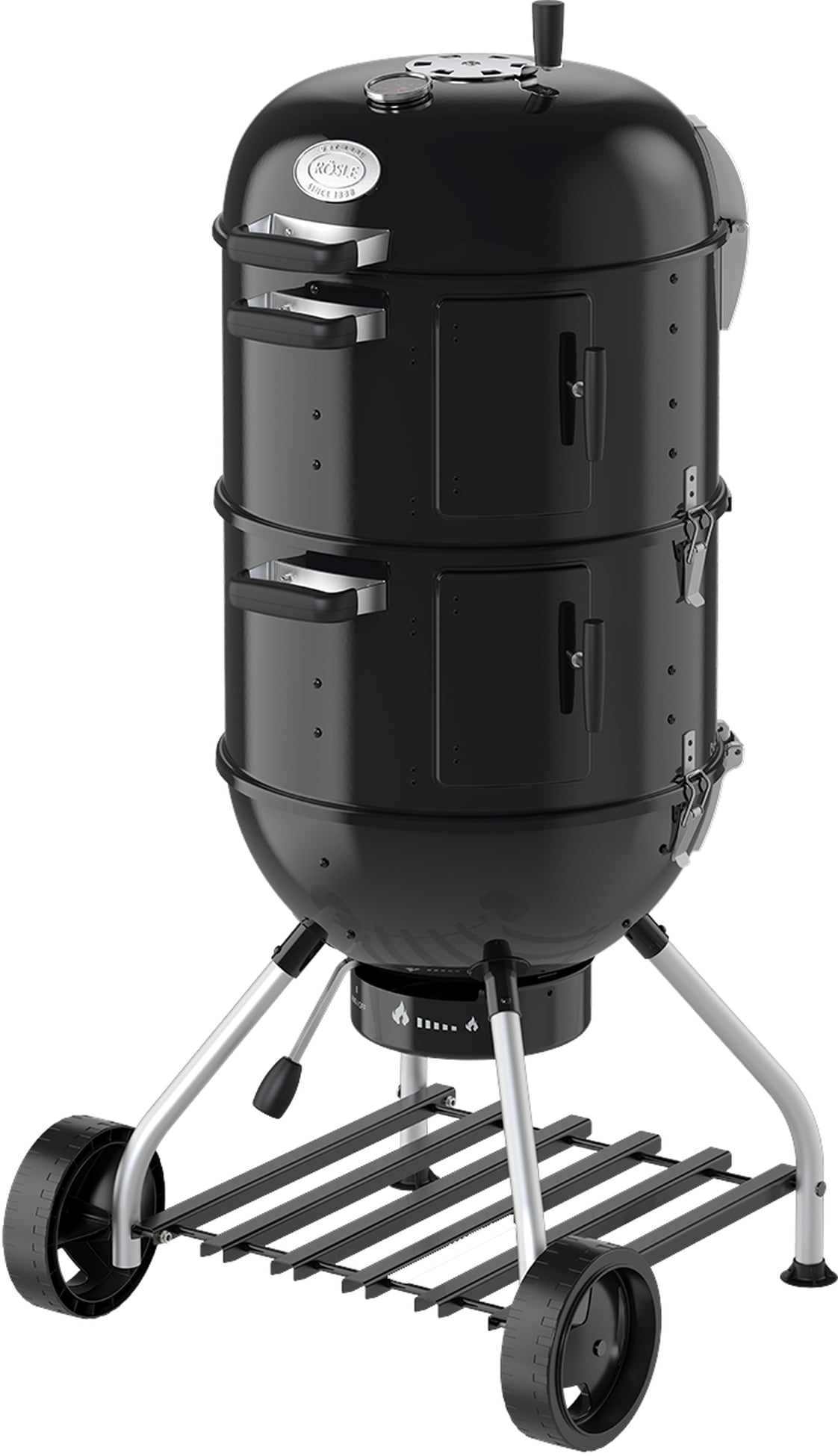 Rosle Charcoal Smoker No.1 F50-S convertible, Multi Grill, Barbecue ...