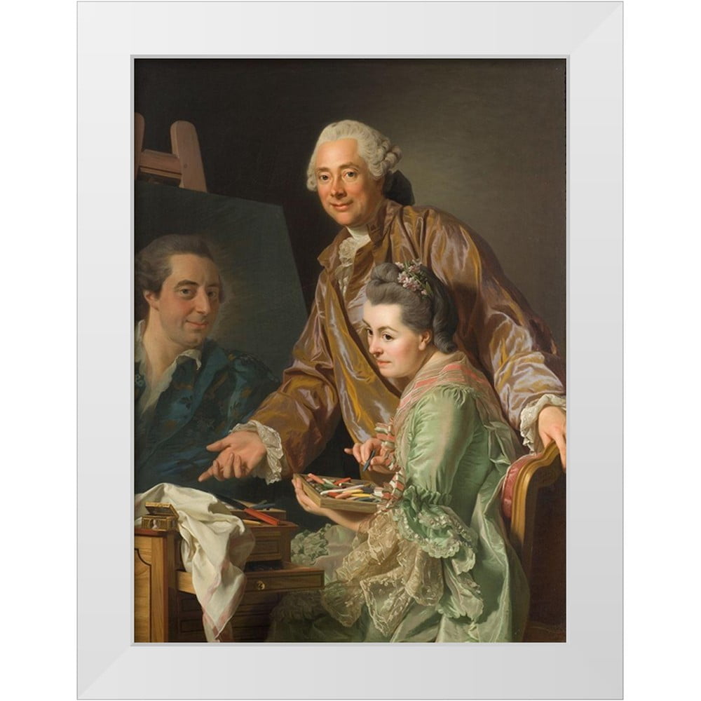 Roslin, Alexander 11x14 White Modern Wood Framed Museum Art Print ...