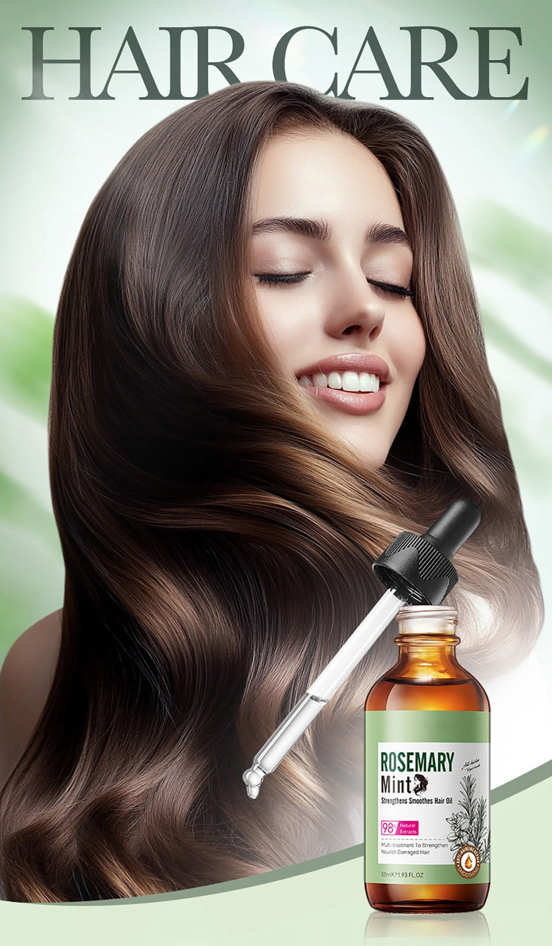 Rosmarinus Officinalis Scalp Nourishing Oil with Ginger Serum for Hair ...