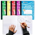 Rosmonde Primary Composition Notebooks 5 Pack, 200 Pages (100 Sheets ...