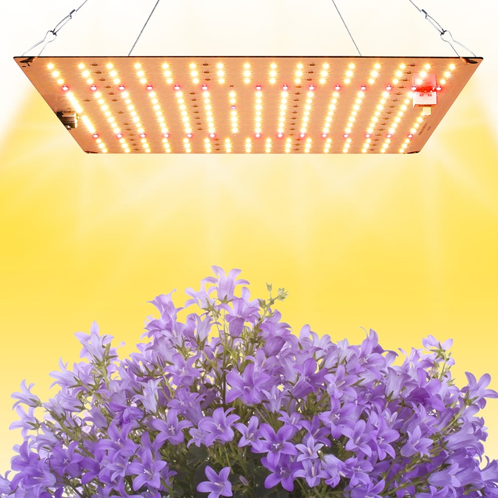 Rosnek 25/50/65W LED Grow Light Panel, Veg+Bloom Full Spectrum Plant ...