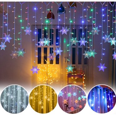 Intertek 18ft LED Rope Light with 180 Multicolor LEDs, 8 Color Settings ...