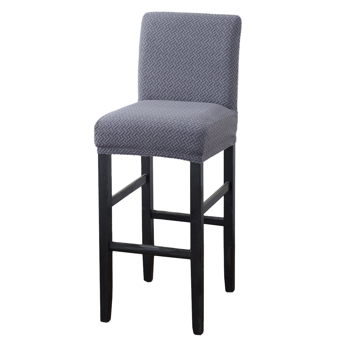 Rosnek Bar Stool Covers, 2 Pack Stretch Bar Stool Chair Covers ...