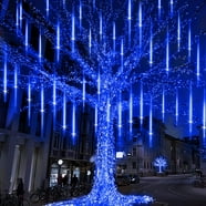 DONGPAI LED Meteor Shower Lights, 30 CM 8 Tube, Outdoor Fairy Lights ...