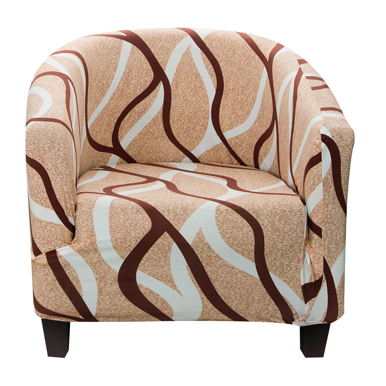 Rosnek Club Chair Slipcover Tub Chair Cover Stretch Armchair Covers ...