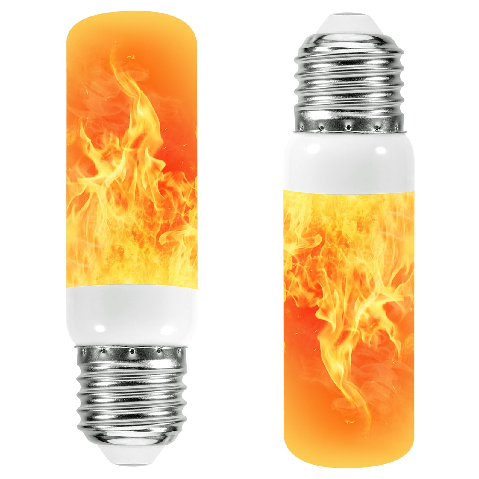 Rosnek LED Flame Light Bulb, E12/E14/E27/B22 Flickering Flame Effect ...