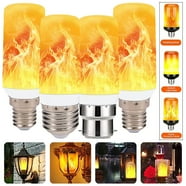 Gostoto Flame Lamp Bulb LED Flame Effect Light Bulbs With 3Modes Retro ...