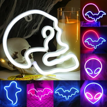 Fun House LED Neon Sign Halloween Decoration - Walmart.com