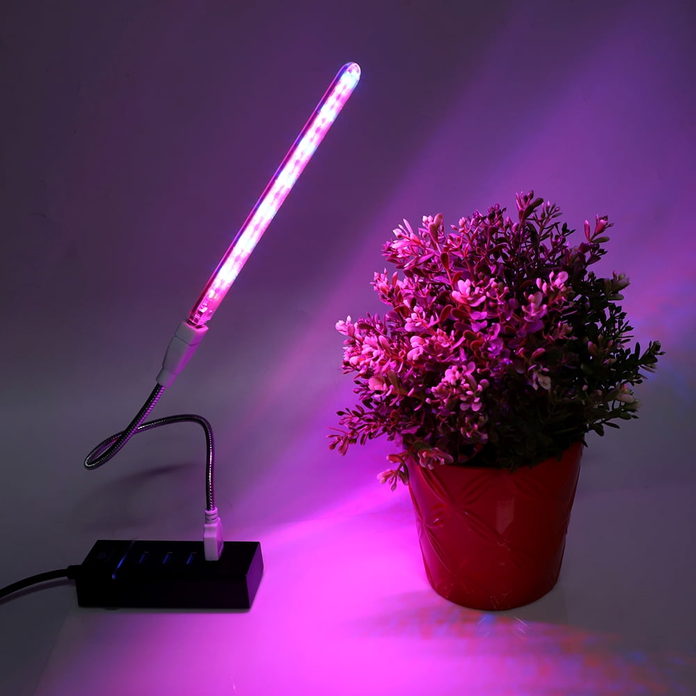 Rosnek LED Plant Grow Light for Indoor Plants with Red Blue Spectrum ...