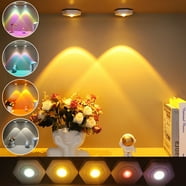 Great Value Color Changing Waterproof Mini LED Puck Lights with Remote ...