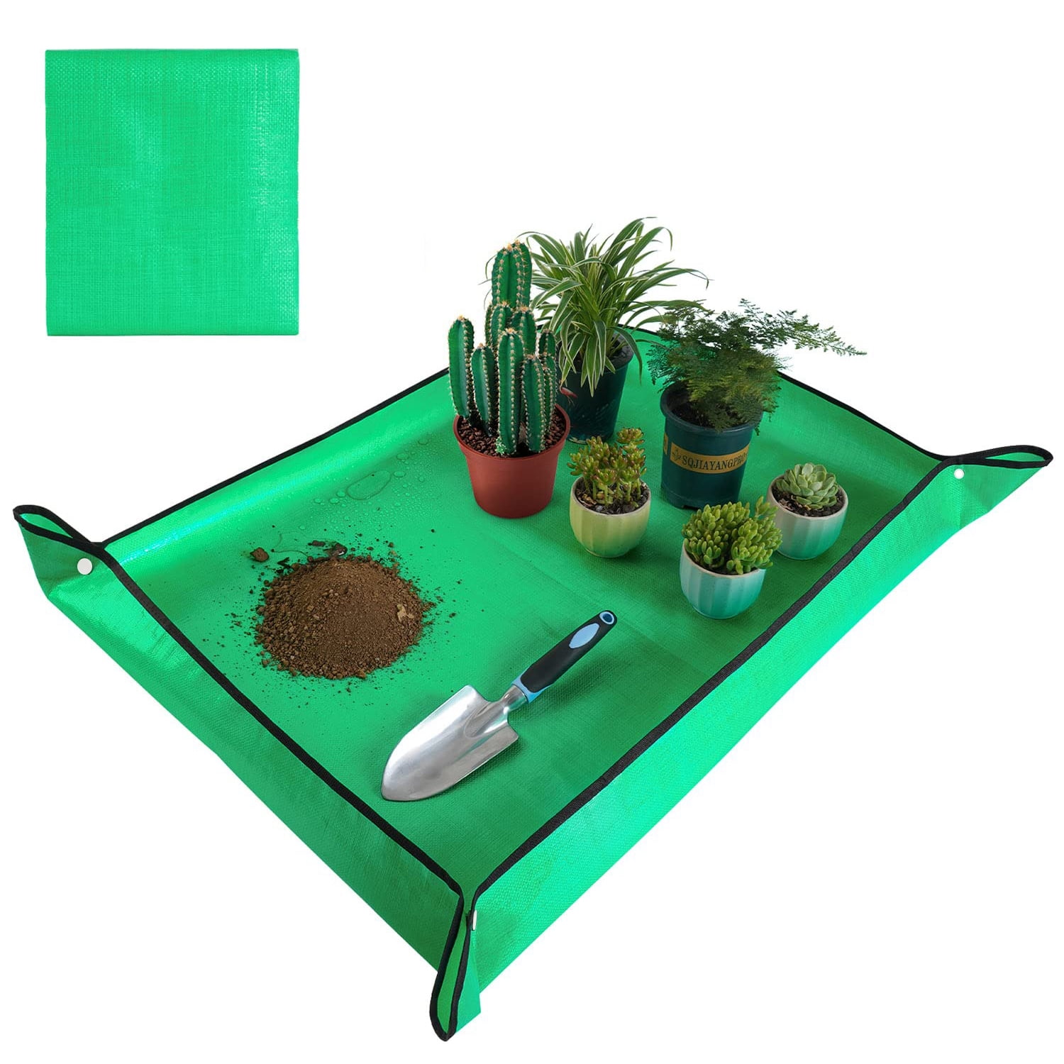 Rosnek Large Potting Mat for Indoor Plants Transplanting Portable ...