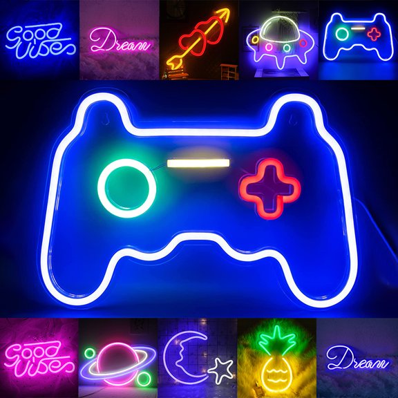 Xbox Logo LED White Neon Wall Light Sign | 10 Inch Gamer Room Decor ...