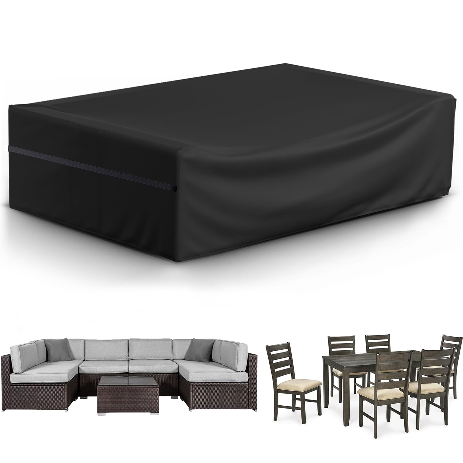 Rosnek Patio Furniture Covers, Outdoor Furniture Covers Waterproof for ...