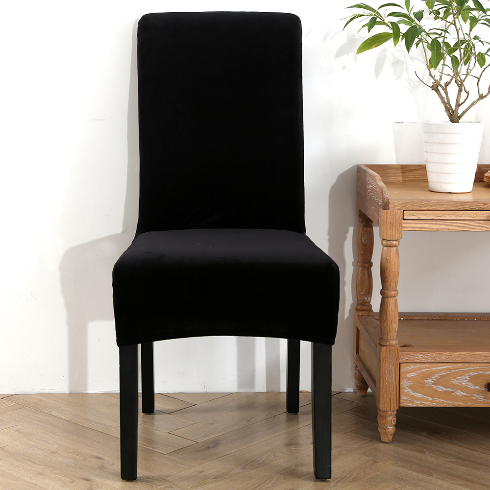 Rosnek Stretch Velvet Dining Chair Covers Extra Large Chair Slipcover ...