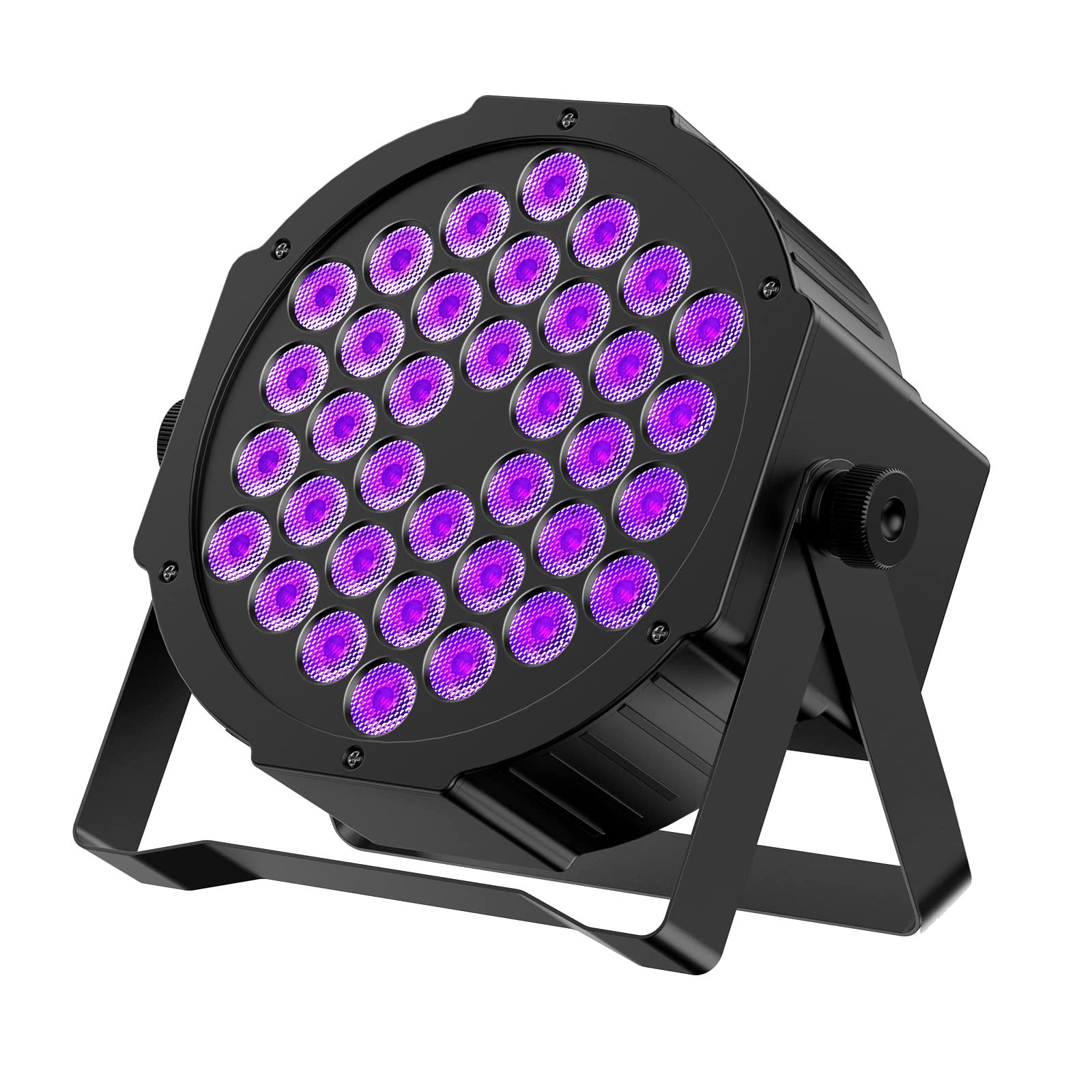 Rosnek UV Black Lights 36 LED Par Light with DMX Controlled Spotlight ...