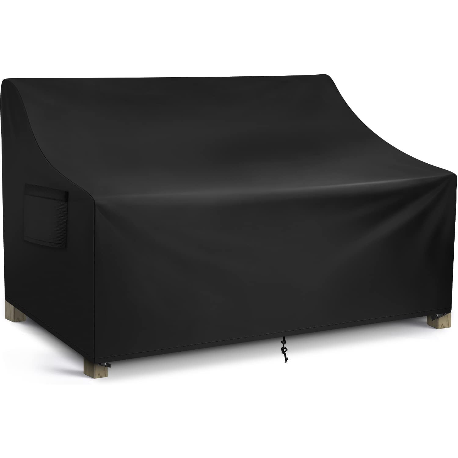 Rosnek Waterproof Outdoor Bench Cover, Patio Garden Seat Cover Oxford ...