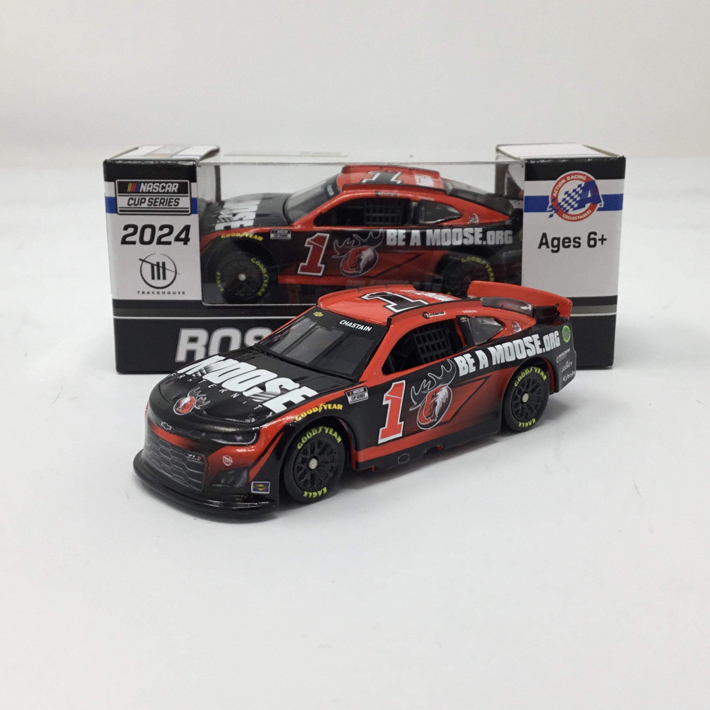 Ross Chastain 2024 Moose Fraternity Foil Number 1:64 Diecast - Walmart.com