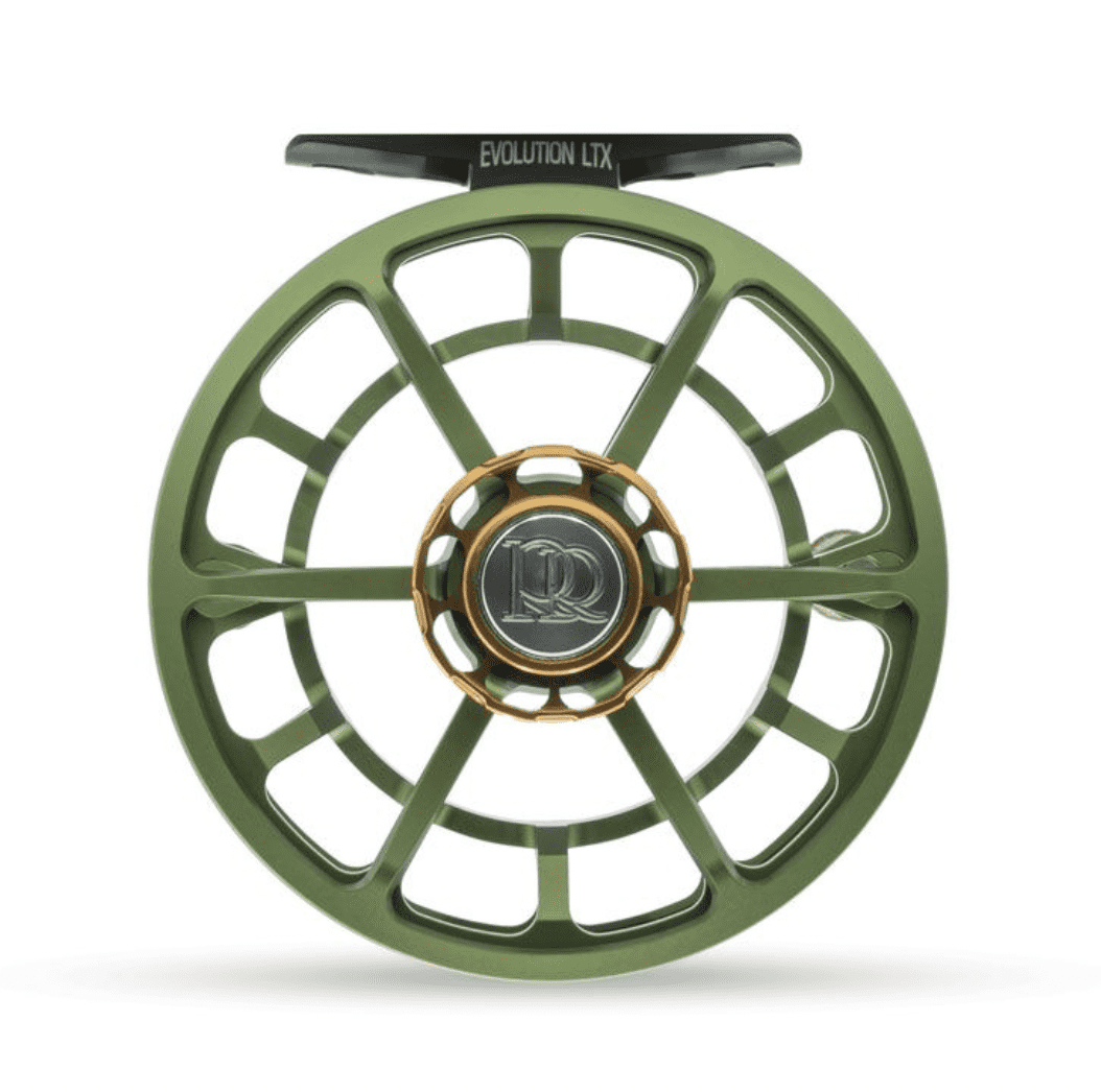 Ross Evolution LTX Fly Reel - Matte Olive - Made in USA 5/6 WT - Walmart.com
