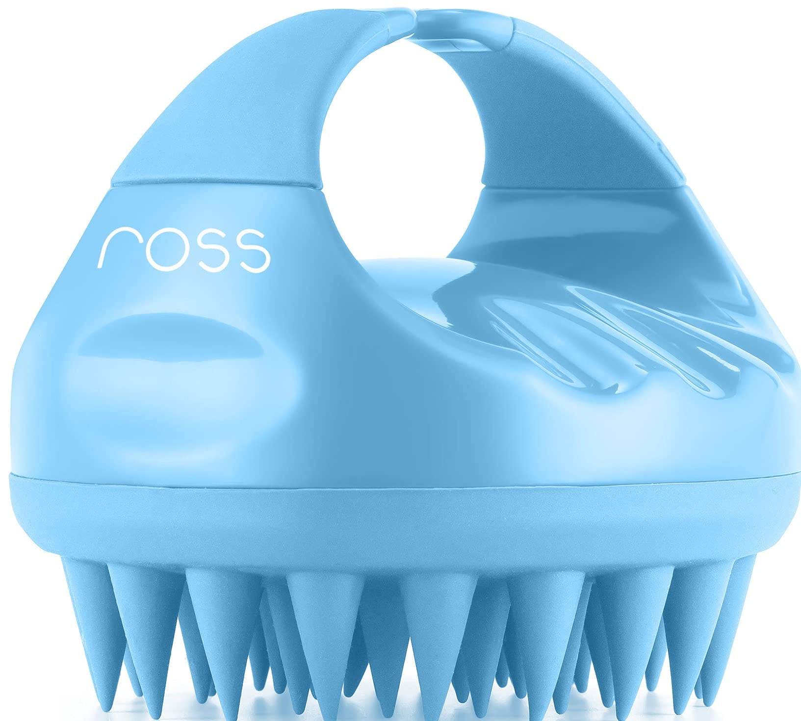 Ross Hair Scalp Manual Massager Shampoo Hair Brush with Soft Silicone ...