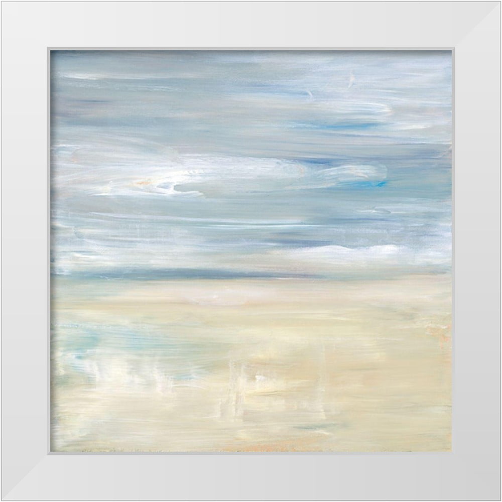 Ross, Heather 26x26 White Modern Wood Framed Museum Art Print Titled - A Gentle Dawn Awakens ...