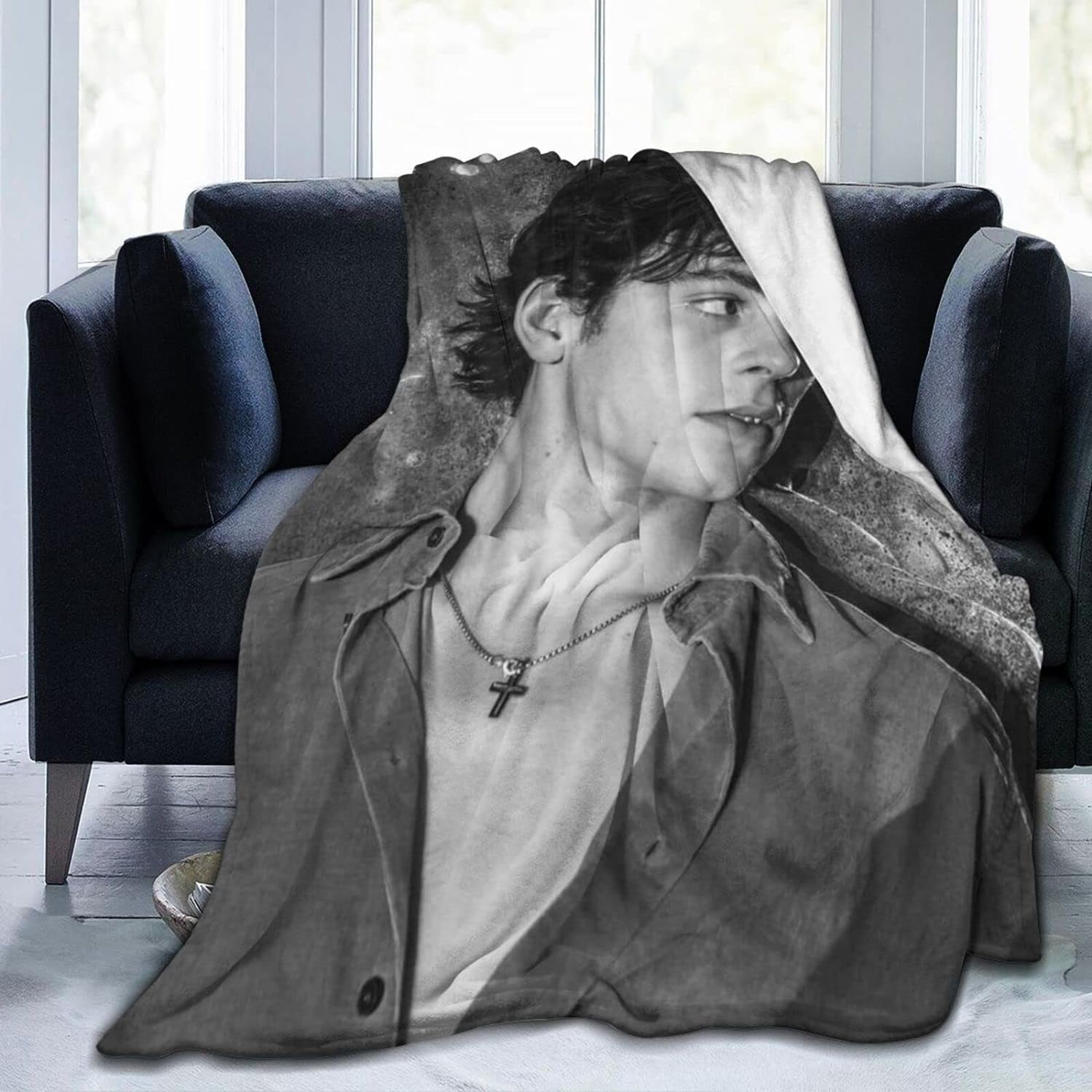 Ross Lynch Blanket 3D Print Plush Lamb Blanket Bedding Decor for Living ...