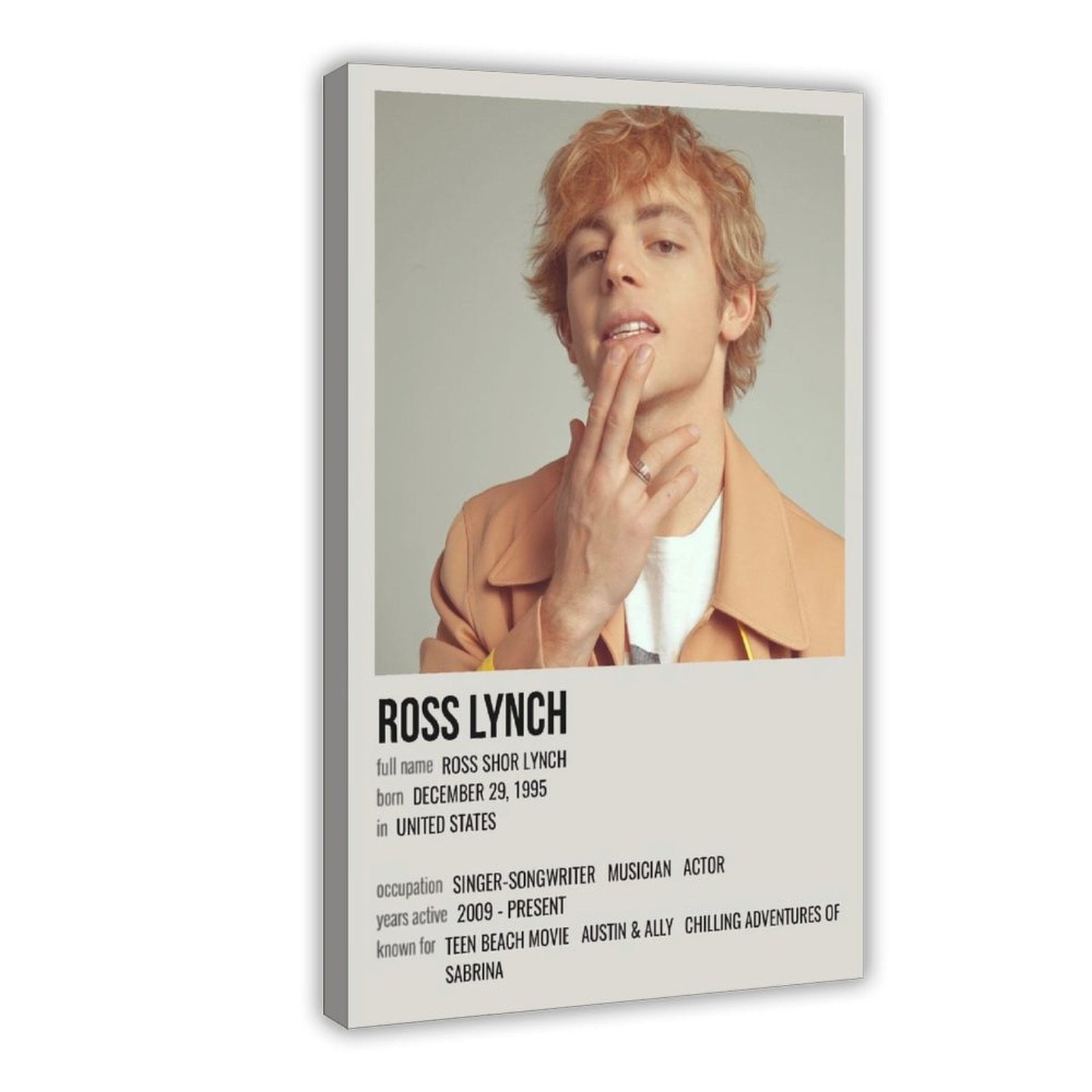 Ross Lynch ROSS LYNCH Posters Art Print Bedroom Decor for Wall Art ...