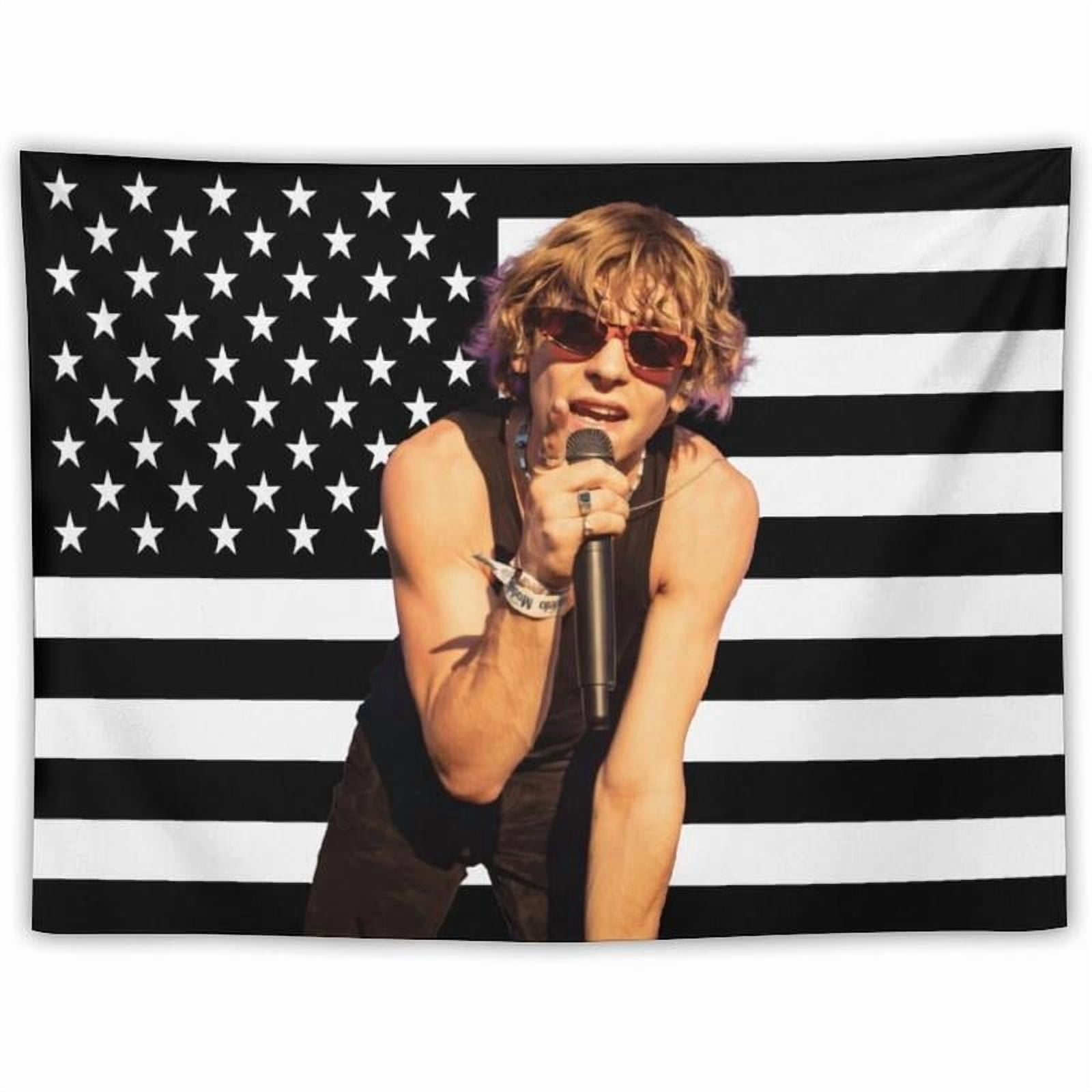 Ross Music Lynch Tapestry Pink American Flag Wall Hanging College Dorm ...