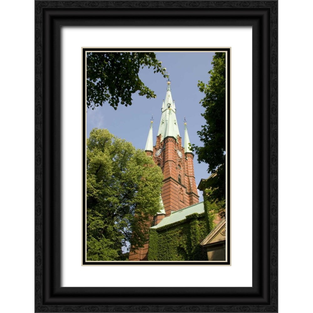 Ross, Nancy , Steve 11x14 Black Ornate Wood Framed with Double Matting ...