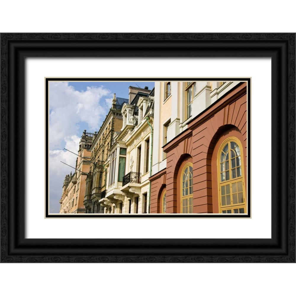 Ross, Nancy , Steve 14x11 Black Ornate Wood Framed with Double Matting ...