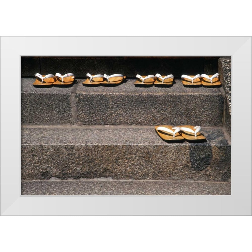 Ross, Nancy , Steve 14x11 White Modern Wood Framed Museum Art Print ...
