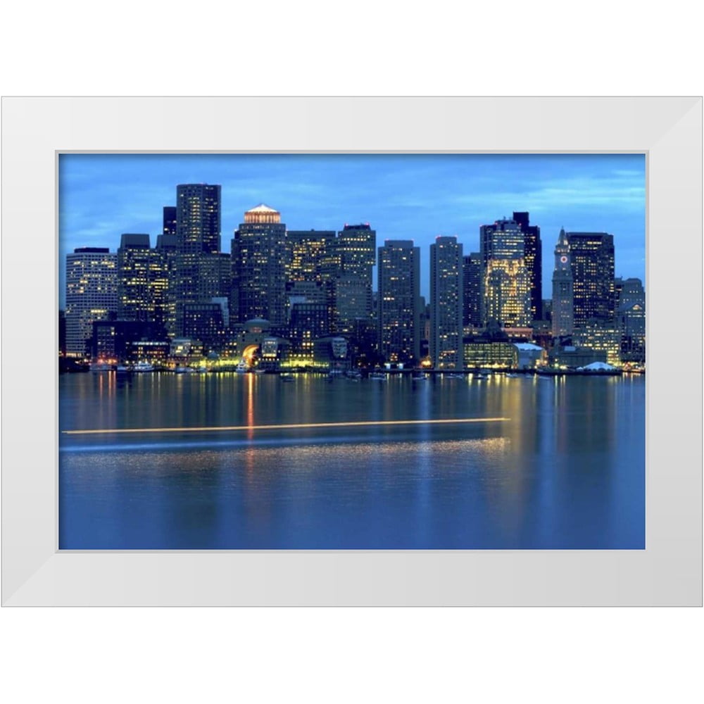 Ross, Nancy , Steve 14x11 White Modern Wood Framed Museum Art Print ...